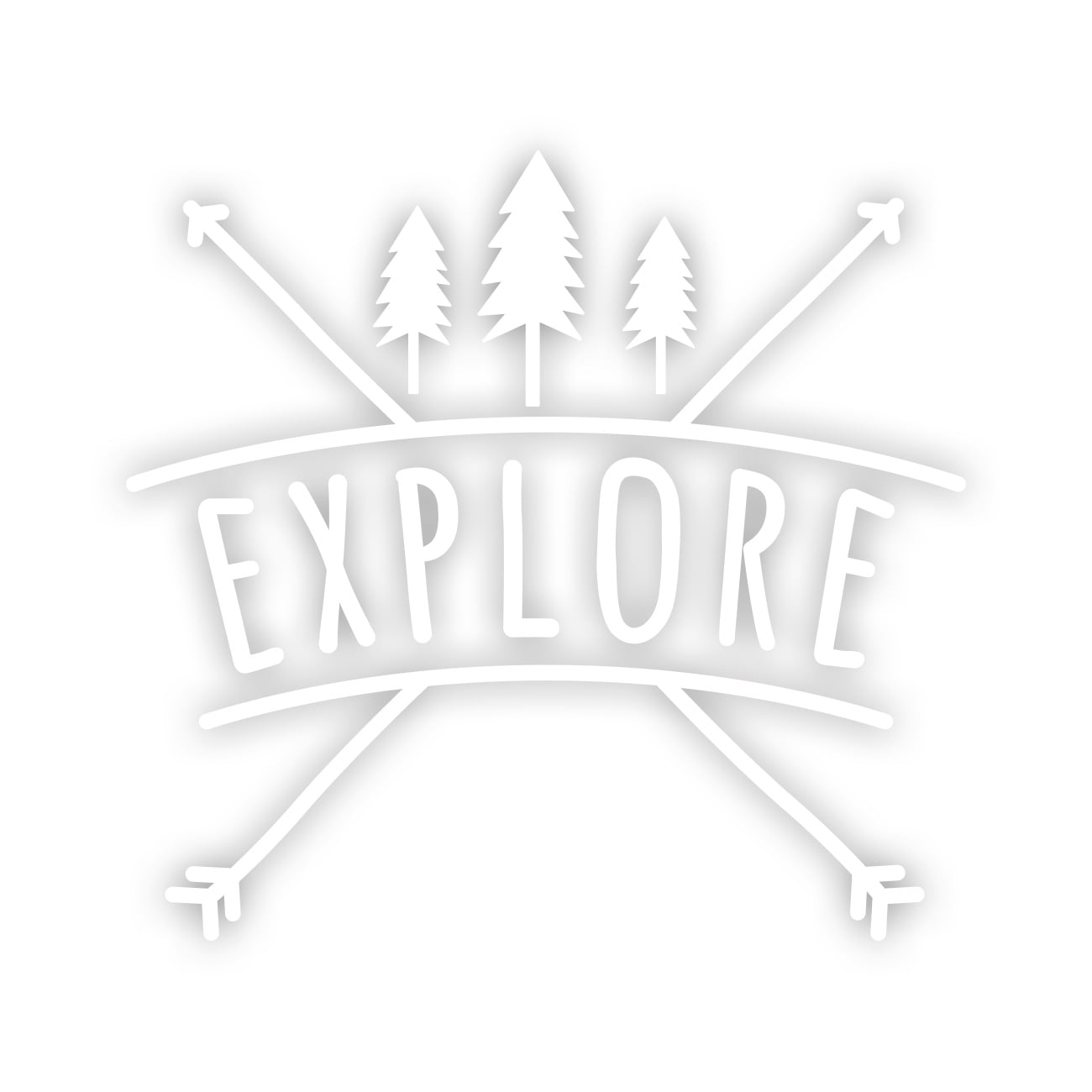 Explore Wanderlust Sticker Decal Die Cut - Self Adhesive Vinyl ...