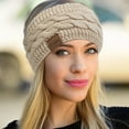 Loritta Winter Ear Muff For Woman Knit Ear Warmers Headband Twist