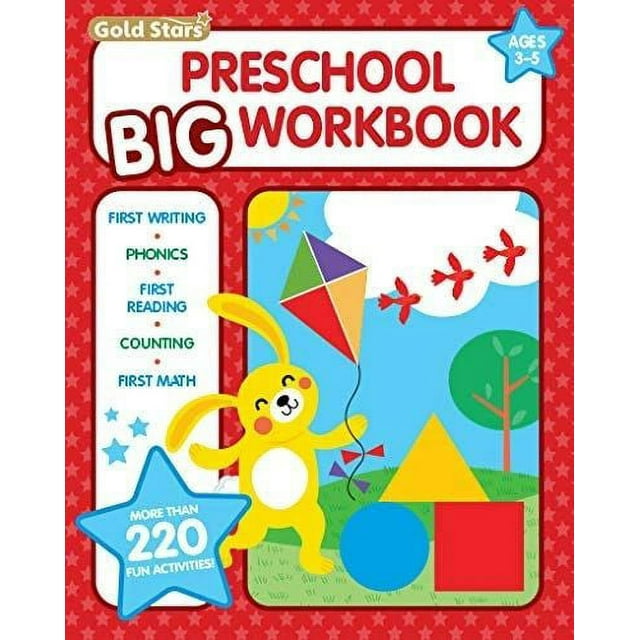 Preschool Big Workbook Ages 3 - 5: 220+ Activities, First Writing ...
