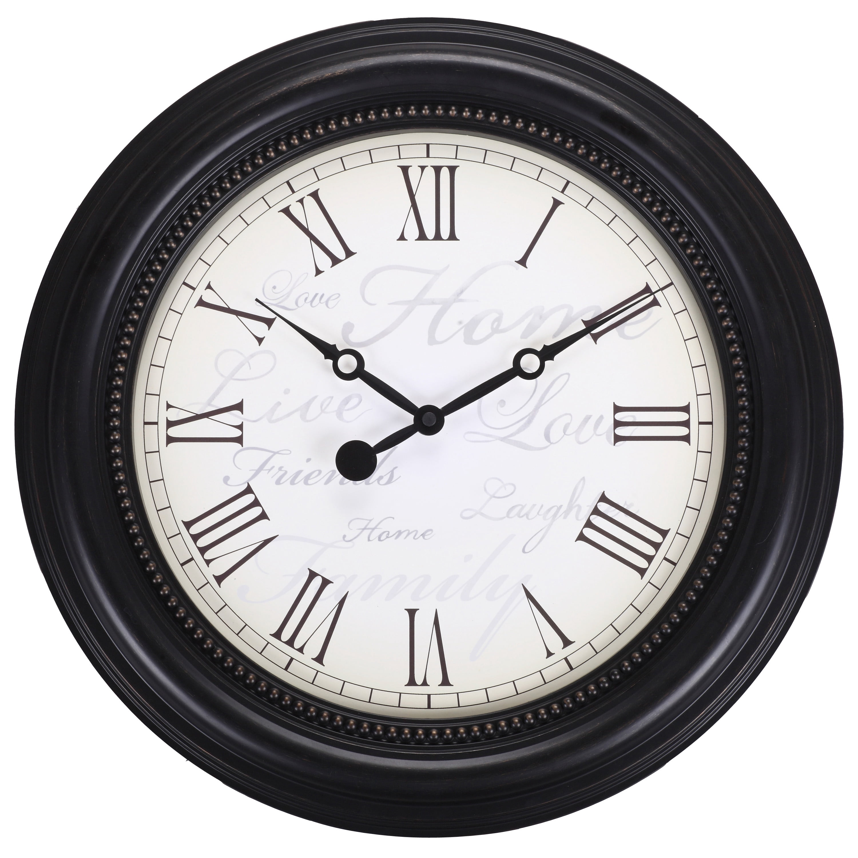 Better Homes and Gardens 20" Expressions Wall Clock – Walmart Inventory ...