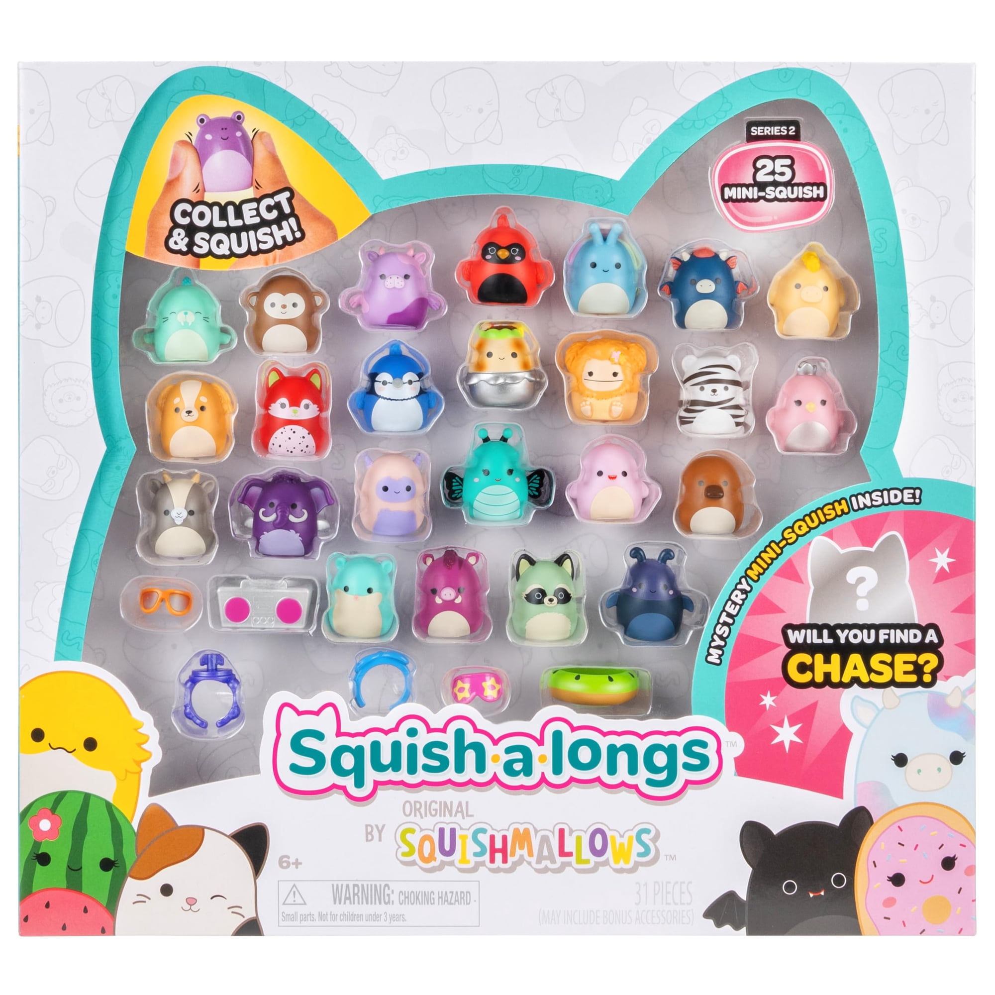Click here for Squish-A-Longs By Squishmallows 25 Pack - Series 2... prices