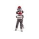 Pennington Bear Company The Original Sock Monkey, Hand-Knit, Plush ...
