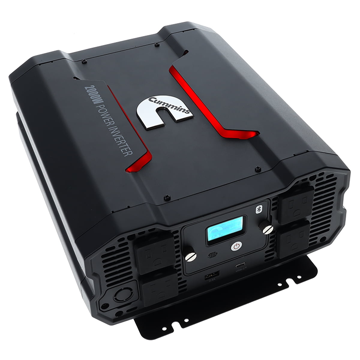 Cummins 2000 Watt Power Inverter Modified Sine Wave Truck Inverter 12V ...