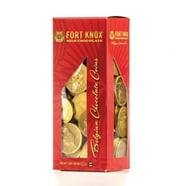 Fort Knox Milk Chocolate 1.5-inch Coins Gold Foil, 2 LBS (180 Piece ...