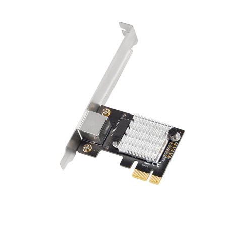Single LAN Ports 2.5G Gigabit PCIe Network Adapter Network Ethernet ...