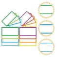 BERTDOMD Magnetic Dry Erase Name Tags Reusable Writable Labels for ...