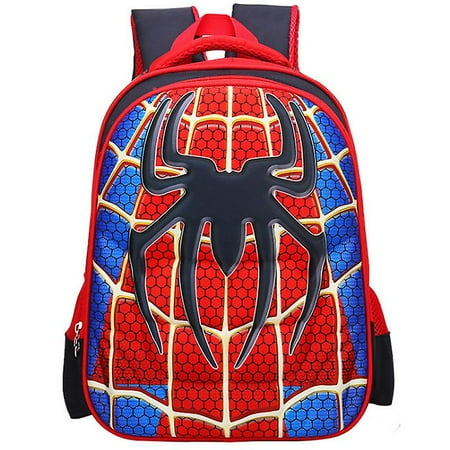 Kids Boys Superhero Backpack Kindergarten Back To School Bag Rucksack ...