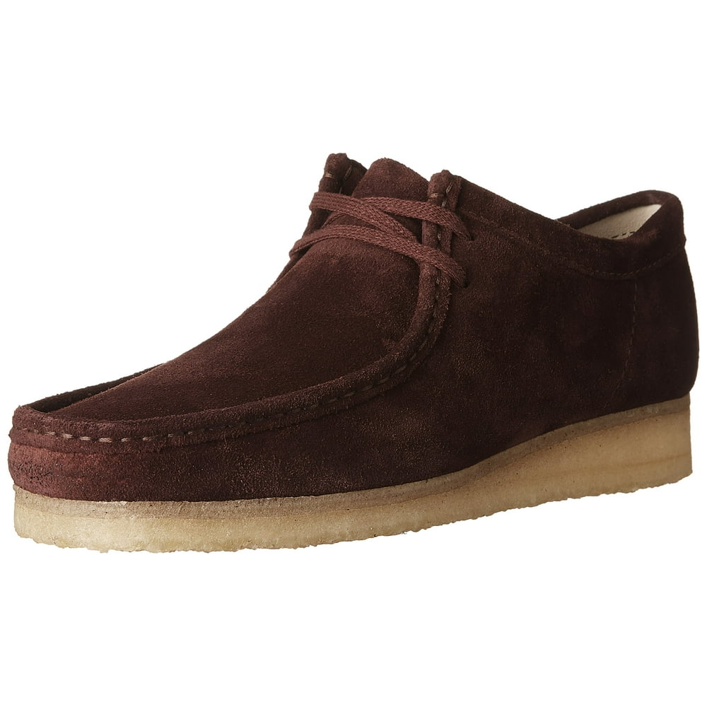 Clarks - CLARKS 26128510 : Men's Wallabee Shoe Burgundy Suede (12 D(M ...
