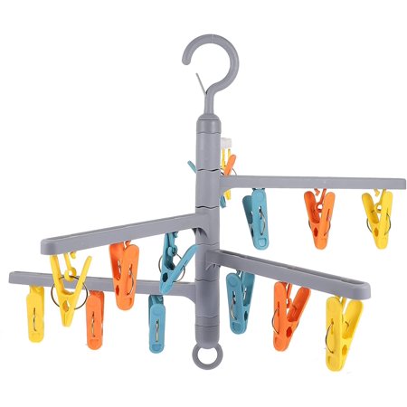 Clothes Drying Racks Rotatable Folding Socks Underwear Hangers Hanging ...