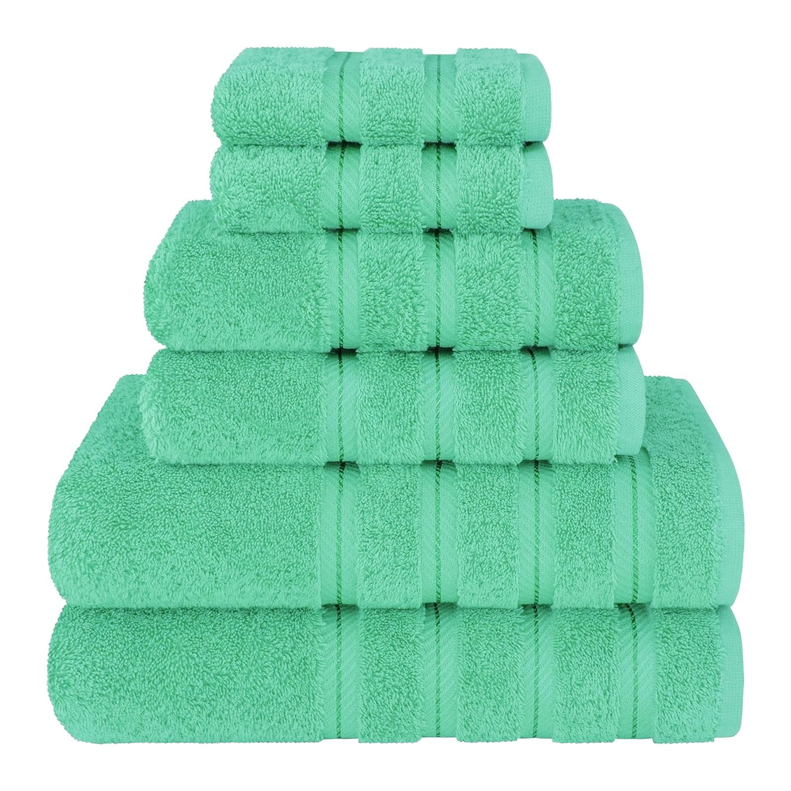 Click here for Miyuadkai Winter Towel Set In Apple Green 6  6 Pie... prices