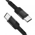 Almencla 2X USB C to USB c data Cable 3.8mm Od for Computer Smartphones ...