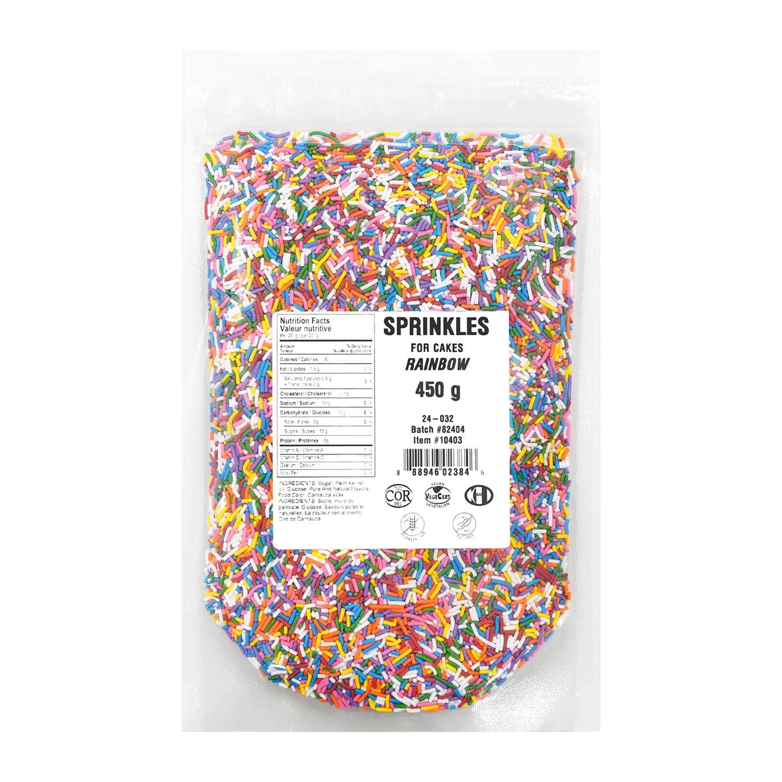 Click here for Mccalls Bakers Warehouse Sprinkles Rainbow - Certi... prices