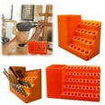 Can Store 20 25 50 or 100 Drill Bits Drill Bit Storage Heavy Duty Tool ...