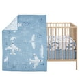 Bedtime Originals Little Aviator 3-Piece Airplane Nursery Baby Crib ...