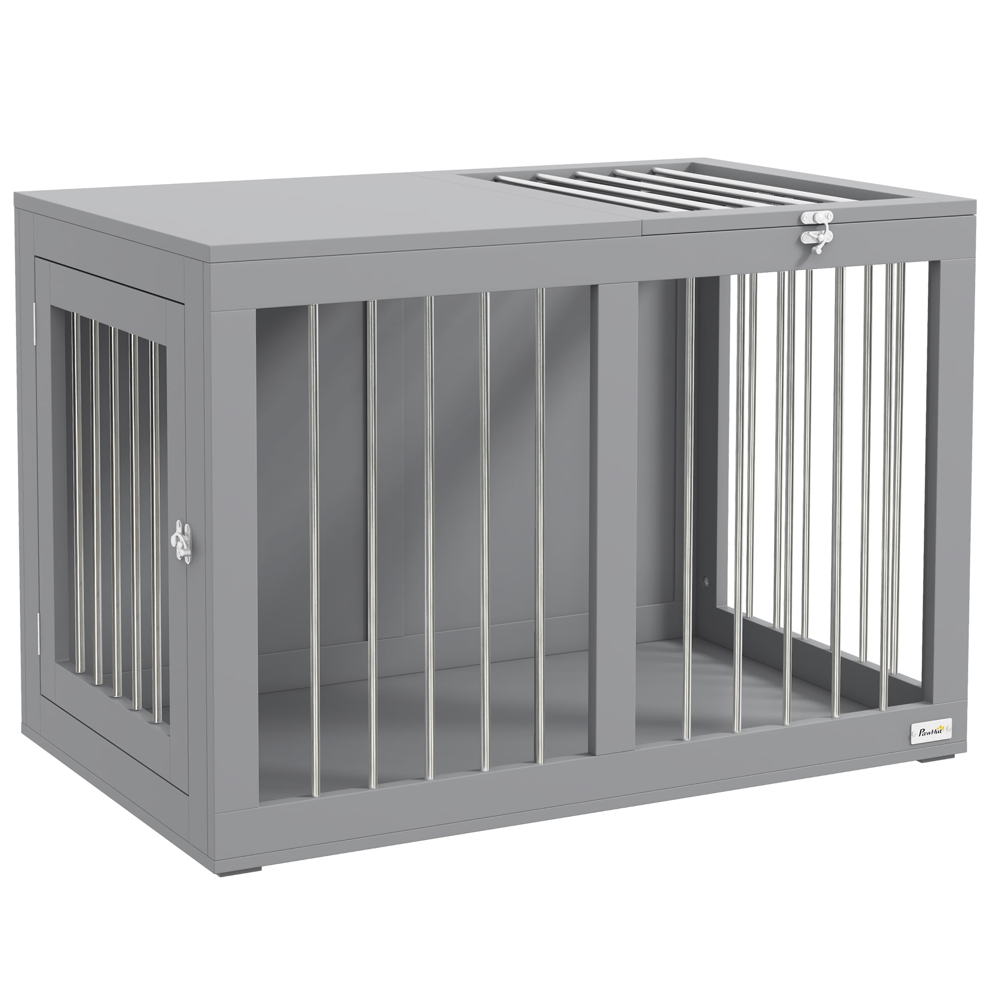 Click here for Pawhut 31.5 Dog Crate Furniture With Double Doors... prices