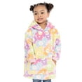 Care Bears Toddler Girl Allover Print Snugget Hoodie - Walmart.com