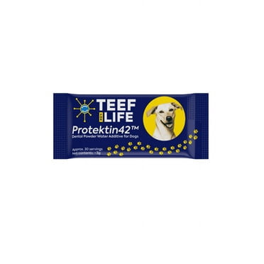 TEEF for Life - Lickable Prebiotic Dental Treat Powder for Dogs and ...