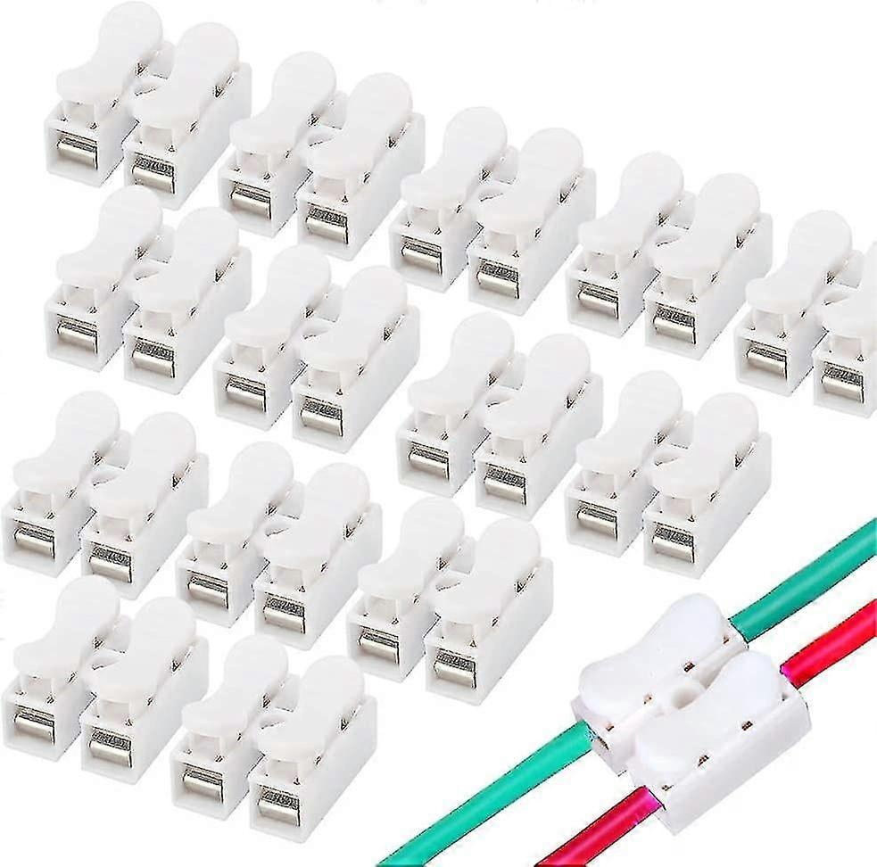 100 Pcs Spring Wire Connectors - Ch-2 Cable Connectors, Electrical ...