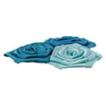Offray Turquoise Blue, Hand-Crafted, 3 Satin Rosette Cluster Is Great ...