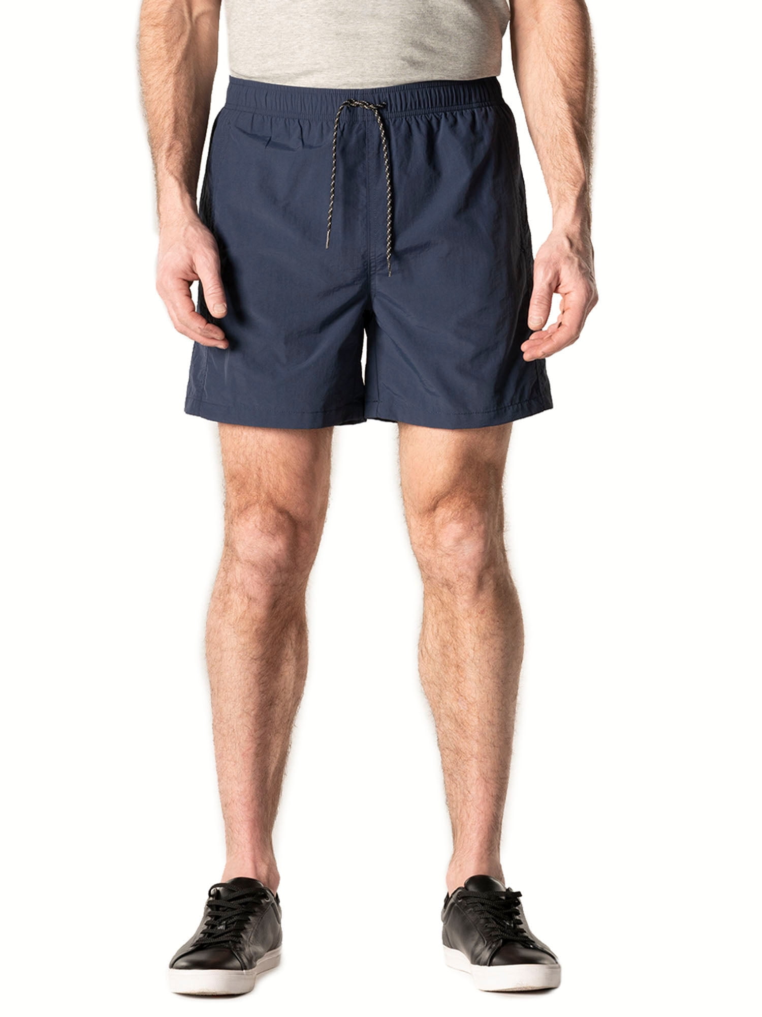PLUGG Clothing Men's Shorty 5" Pull On Nylon Flat Front Short - Walmart.com
