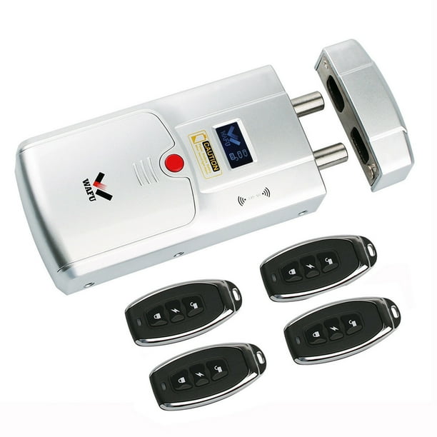 WAFU Smart Invisible Lock with Dual Unlock System - Remote & Touch ...
