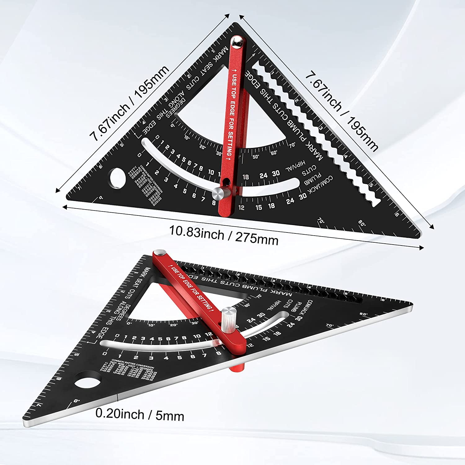 Carpenter's Square Metal Carpenter's Square Aluminio Multifunción ...