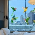 Gerich 6 Pcs Bird Window Film,Birds Animals Electrostatic Glass Film ...