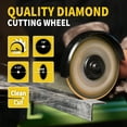 Revvstark, Metal Cut Off Wheel, 4-1/2", Diamond Cutting Blade - Walmart.com