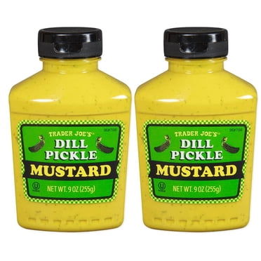 French's Creamy Dill Pickle Mustard 12 oz Spreadable Yellow Mustard ...