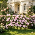 Expandable Faux Hedge Fence Panel, Artificial Leaf Decorative Screen ...