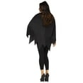 Women's Halloween Day of the Dead Skeleton Poncho - Adult Size ...