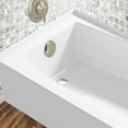 Eastman 35202 Overflow Face Plate with Screw, PVD Brushed Nickel ...
