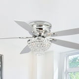 Parrot Uncle Ceiling Fans with Lights 52 Inch Remote Low Profile ...