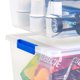 IRIS 12 Qt. Plastic Storage Bins with Lids, Clear Containers, Latching ...