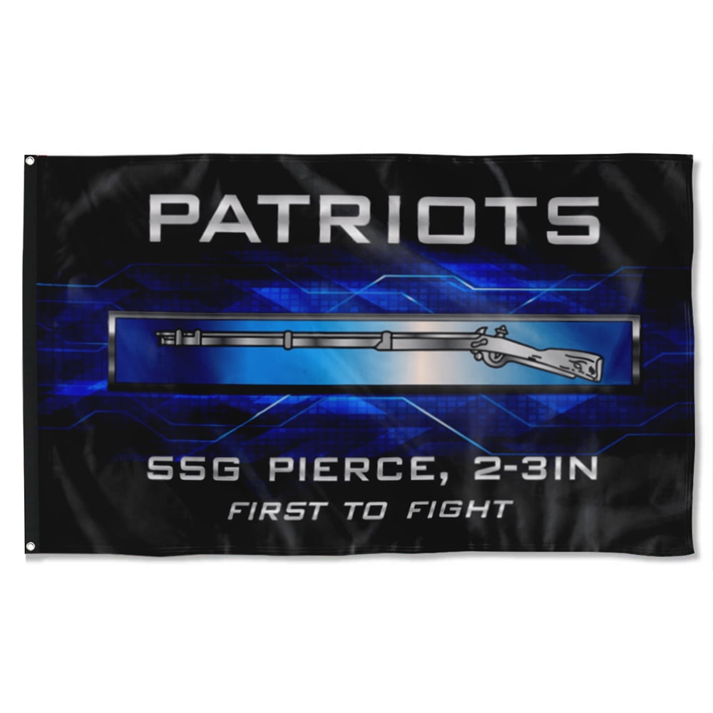 Cayyon Patriots 2-3 Infantry Eib Flag 3x5Feet Military Banner with 2 ...