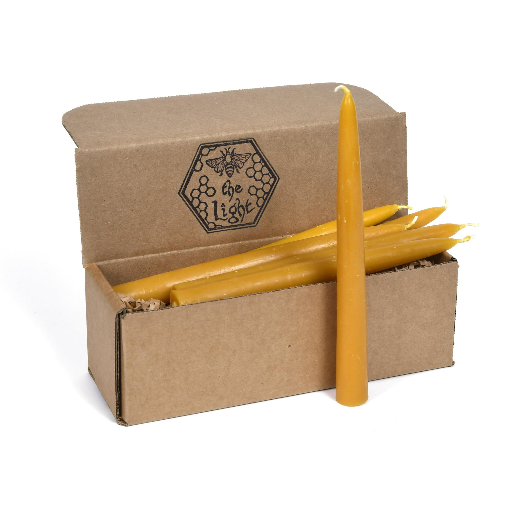 Click here for Bee The Light 100 Pure Beeswax Taper Candles - All... prices