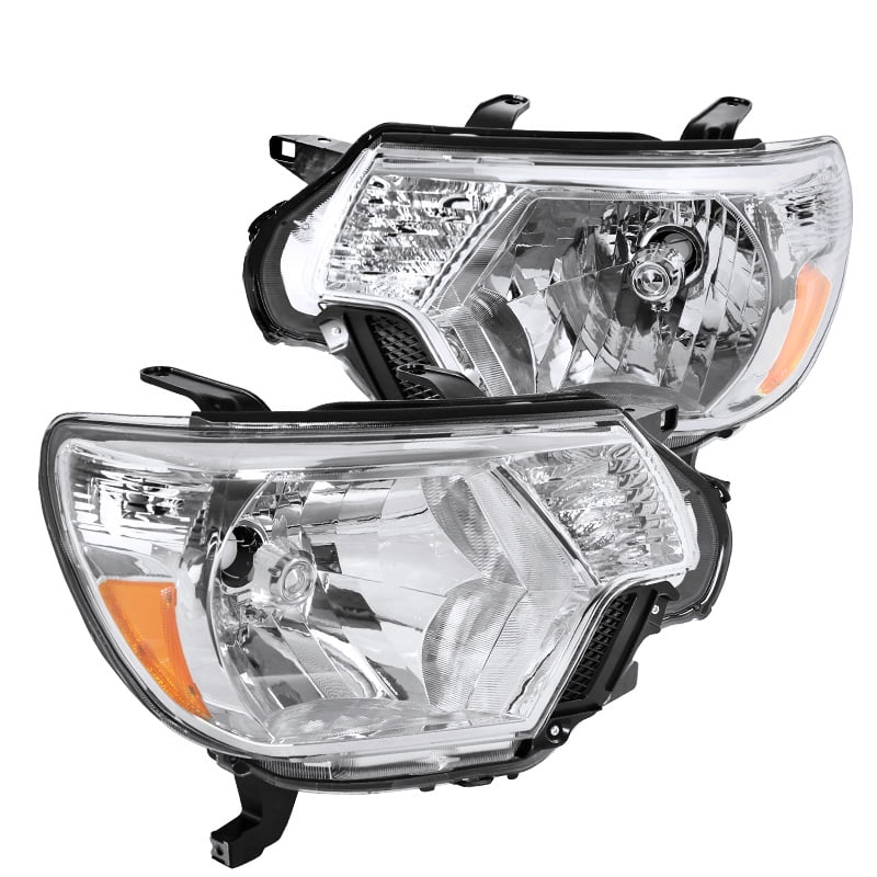 Buy Spec-D Tuning Chrome Headlights for 2012-2015 Toyota Tacoma Head ...