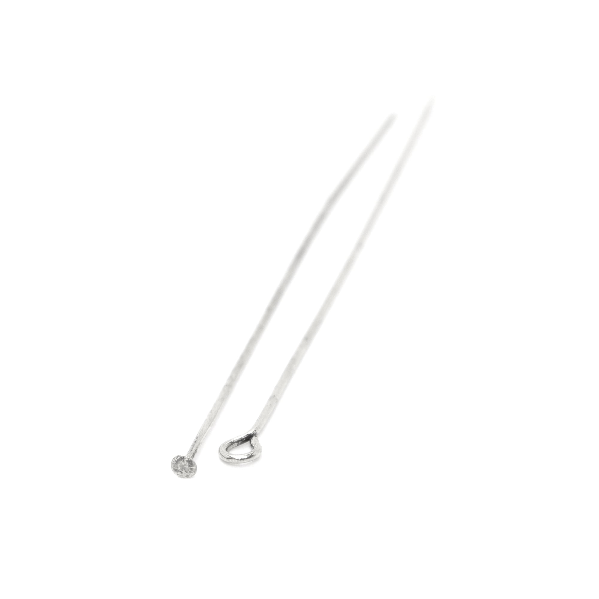 Cousin DIY Metal Head & Eye Silver Pin Set, 100 Piece - Walmart.com