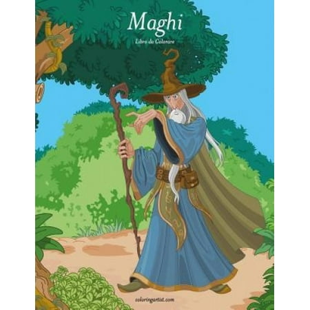 Maghi Libro da Colorare 1 (Maghi) [Italian] | Walmart Canada
