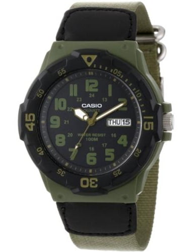 Casio Men's MRW200H-3BV Dive Style Neo-Display Sport Watch - Walmart.com
