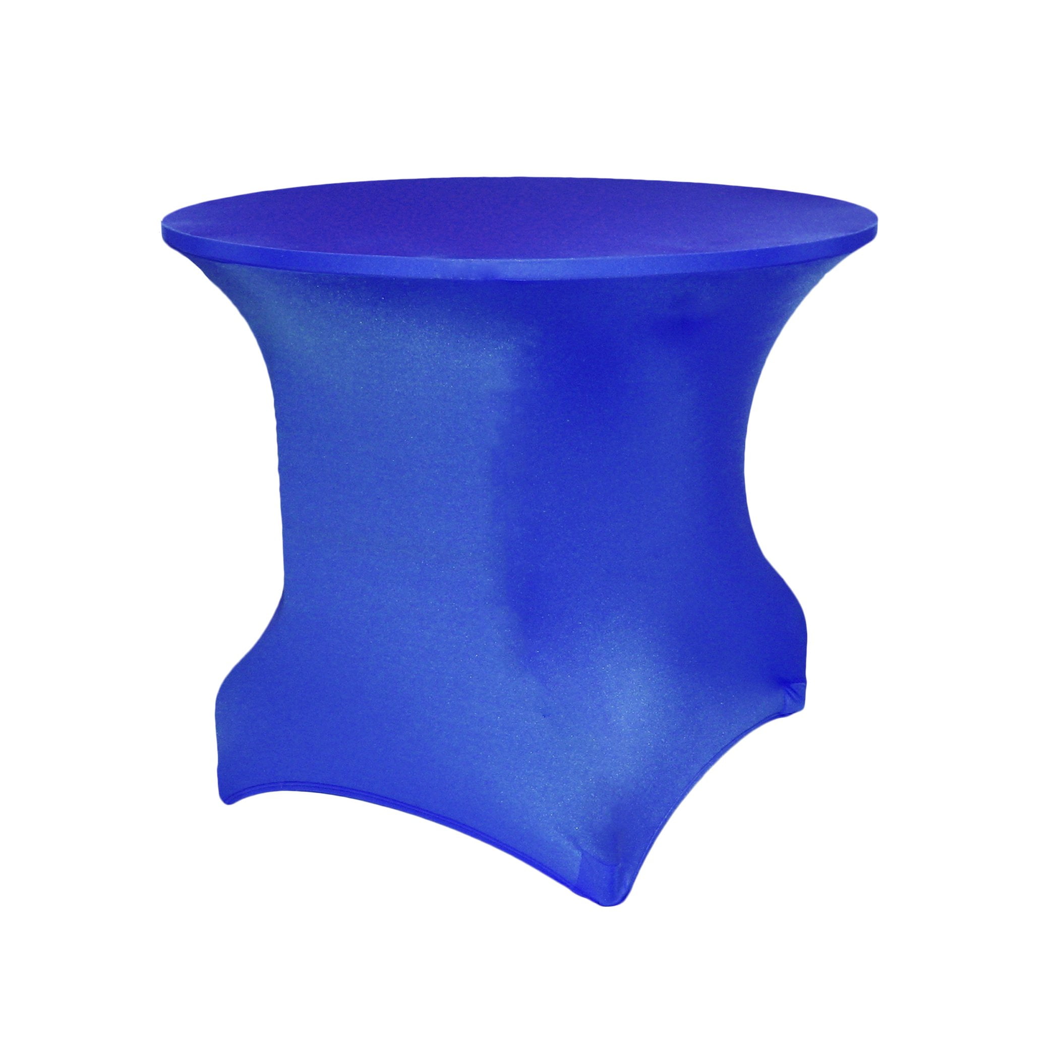 Ultimate Textile (10 Pack) Round Fitted Stretch Spandex Table Cover ...