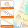 9 PCS Acrylic Paint Brushes Set,Paintbrushes for Acrylic Paint with ...