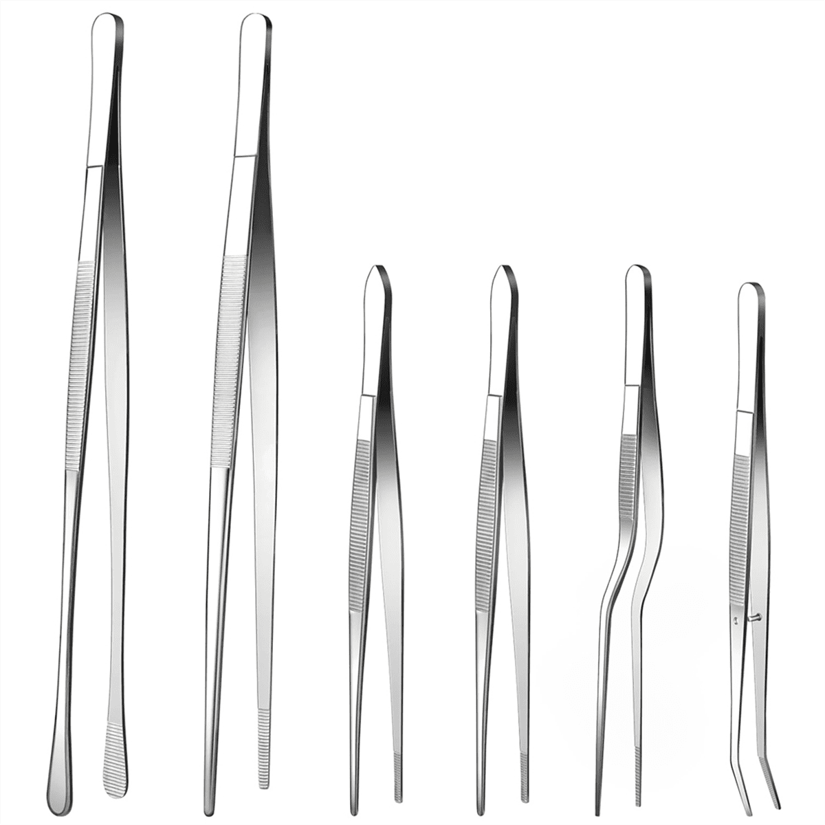 Click here for Unbranding 6pcs Tweezer Tongs Kit  Stainless Steel... prices