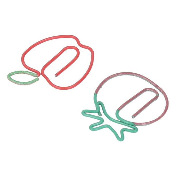 Metallic Paper Clips, Rust Prevention Cute Paper Clips Plating Process ...