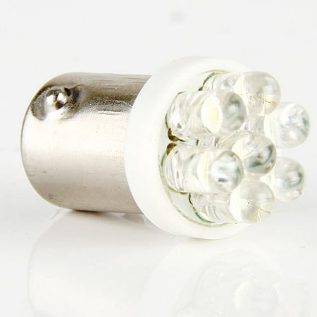 2Pcs T11 BA9 BA9S T4W 233 1895 White Car Vehicle 7 LED Side Light Lamp ...