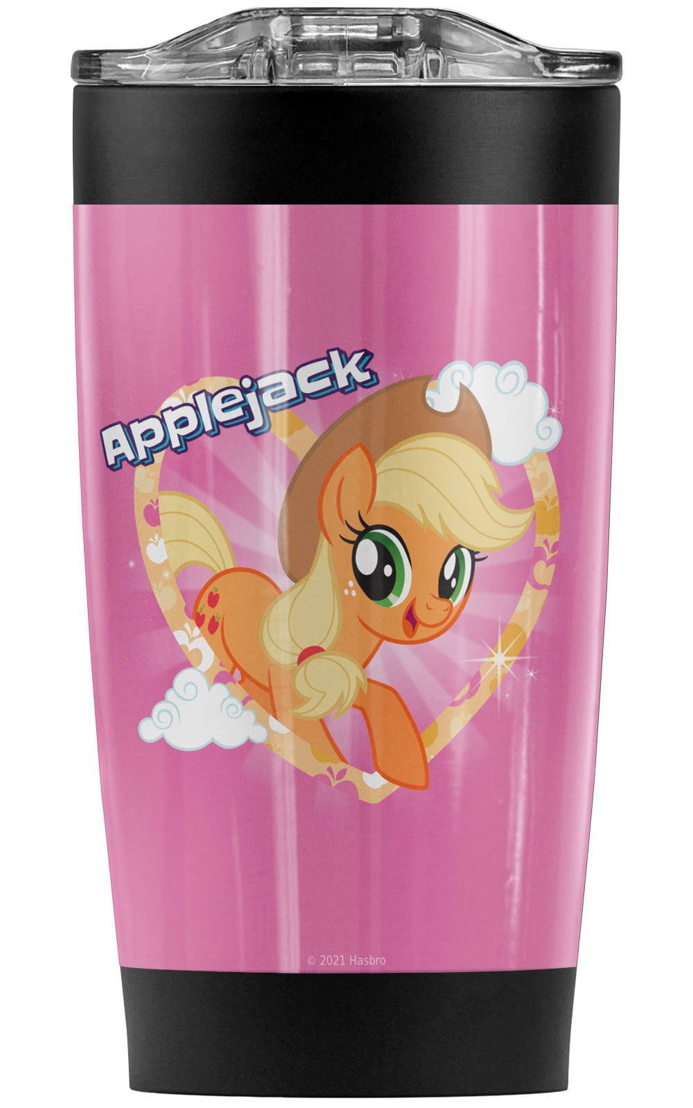 My Little Pony Tv/Applejack Stainless Steel Tumbler 20 oz Coffee Travel ...