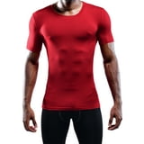NELEUS Men's Compression Athletic Shirts, Short Sleeve Base Layer, 3 ...