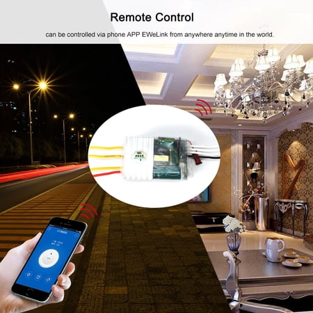 eWelink Single Live Wire WIFI Module 220-240V 3 Gang Wifi Switch RF ...