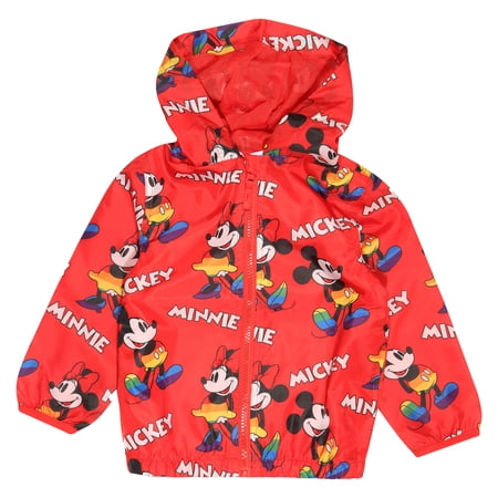 Disney Mickey & Minnie AOP Baby Girls Rain Mac | Official Merchandise ...