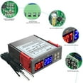 12V/24V/110-220V Temperature Thermostat Controller Digital Heating ...